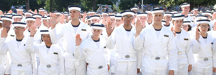 Naval Academy Inducts Class of 2018 :: USNA News...